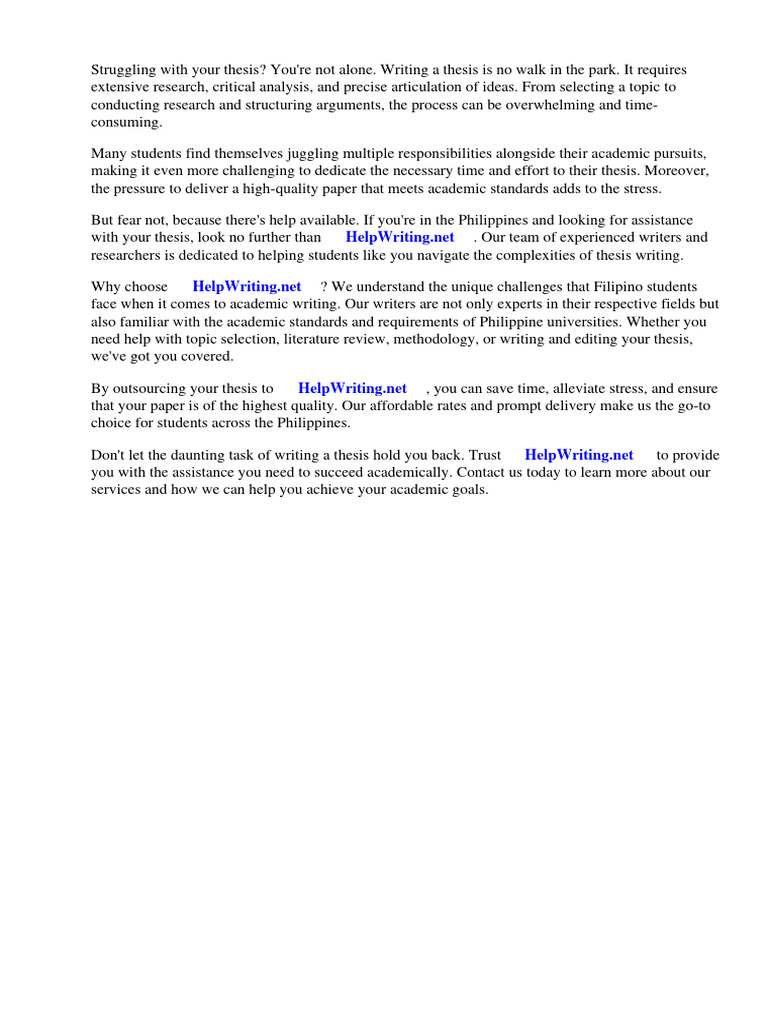Thesis Helper Philippines | PDF | Thesis | Http Cookie