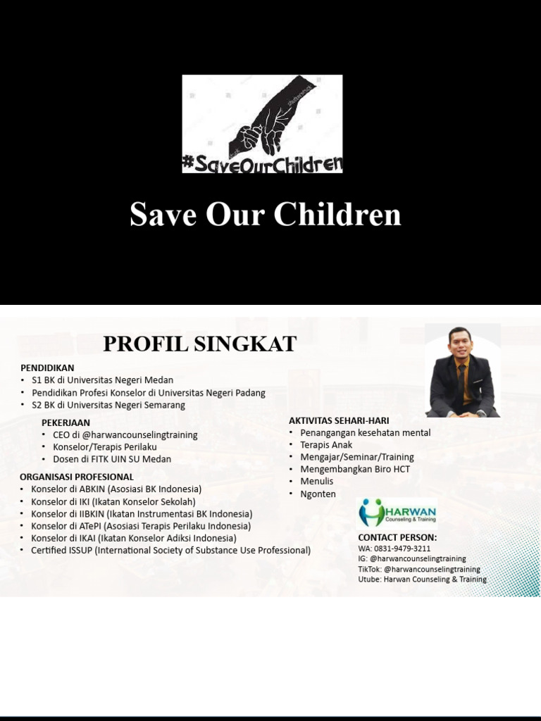 Save Our Children | PDF | Kesehatan Holistik