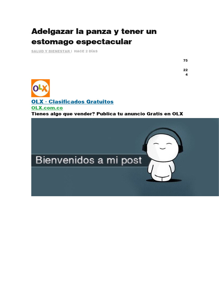 Cómo Adelgazar la Panza Efectivamente | PDF | Alimentos | Abdomen