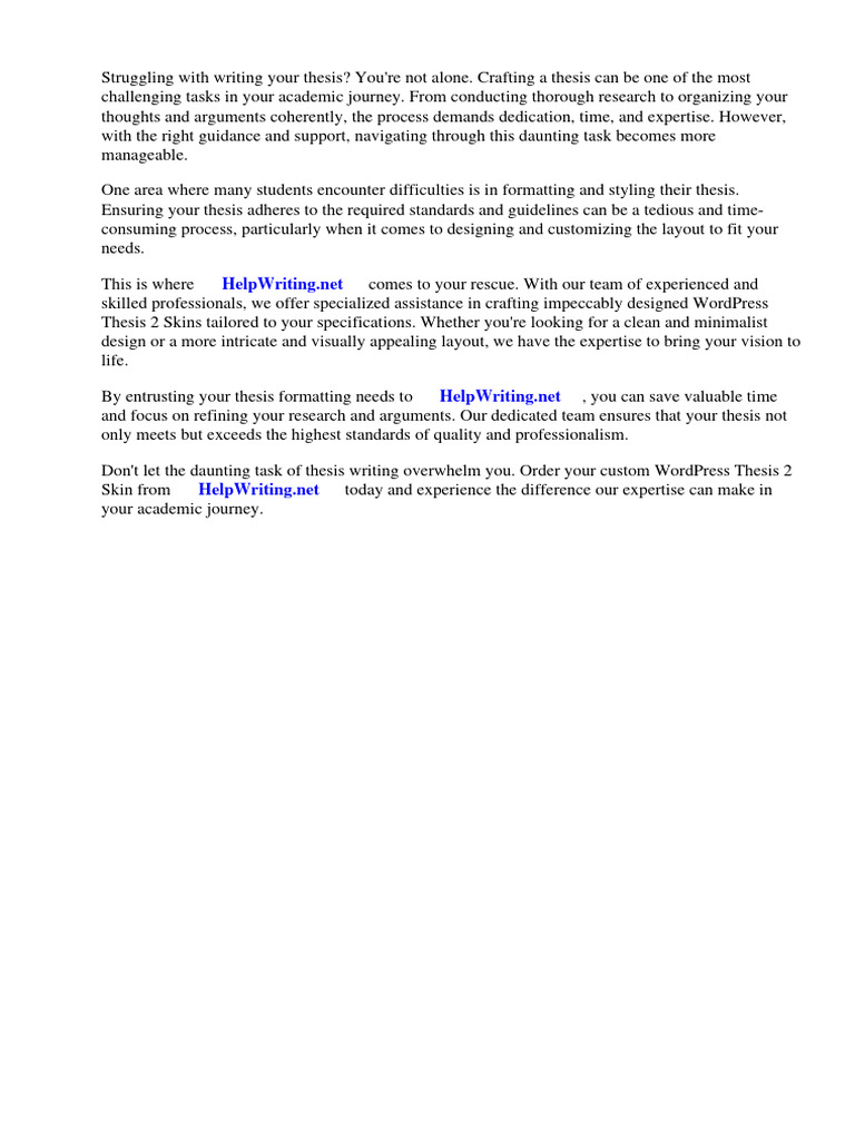 Wordpress Thesis 2 Skins | PDF | Word Press | Page Layout