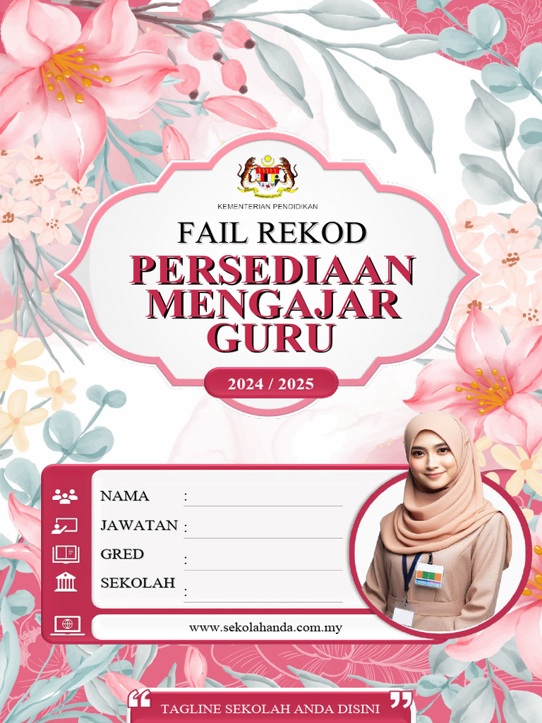 1) Template Fail Persediaan Mengajar Guru 2024 | PDF