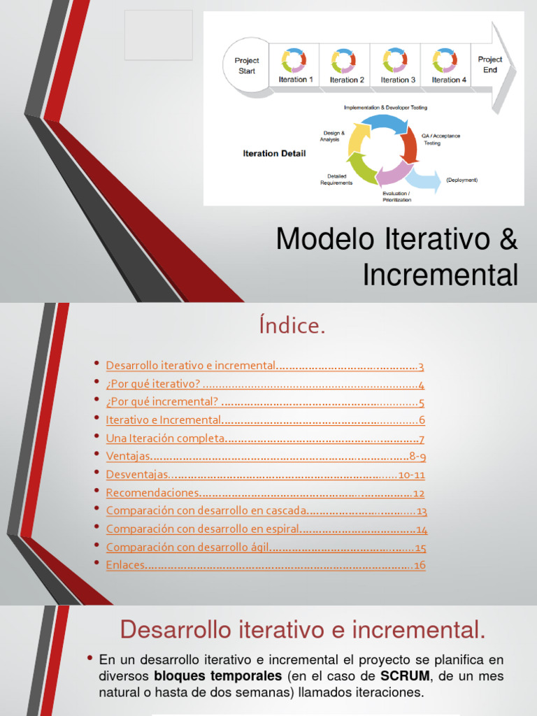 Modelo Iterativo Incremental | PDF | Software | Tecnologías de la información