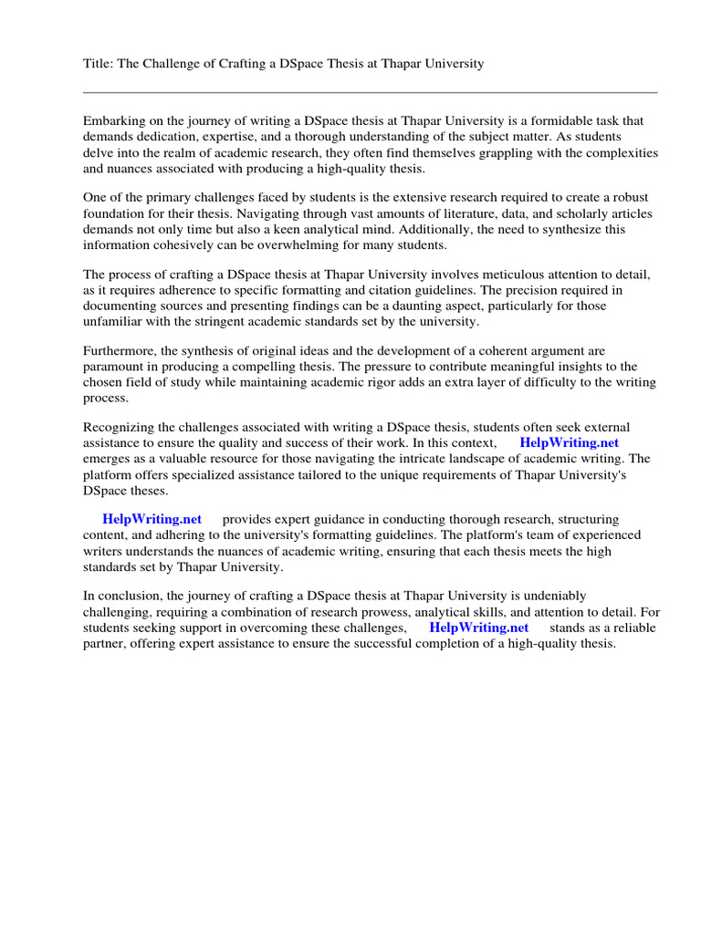 Dspace Thesis Thapar | PDF | Spectrophotometry | Adsorption