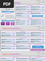 Microsoft Copilot Cheat Sheet V4 | PDF | Microsoft Excel | Computing