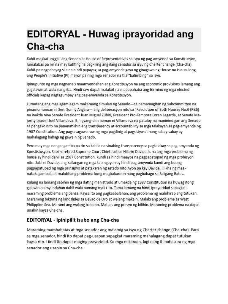 Cha Cha | PDF