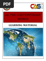 The Contemporary World Syllabus | PDF | Economic Globalization | World ...