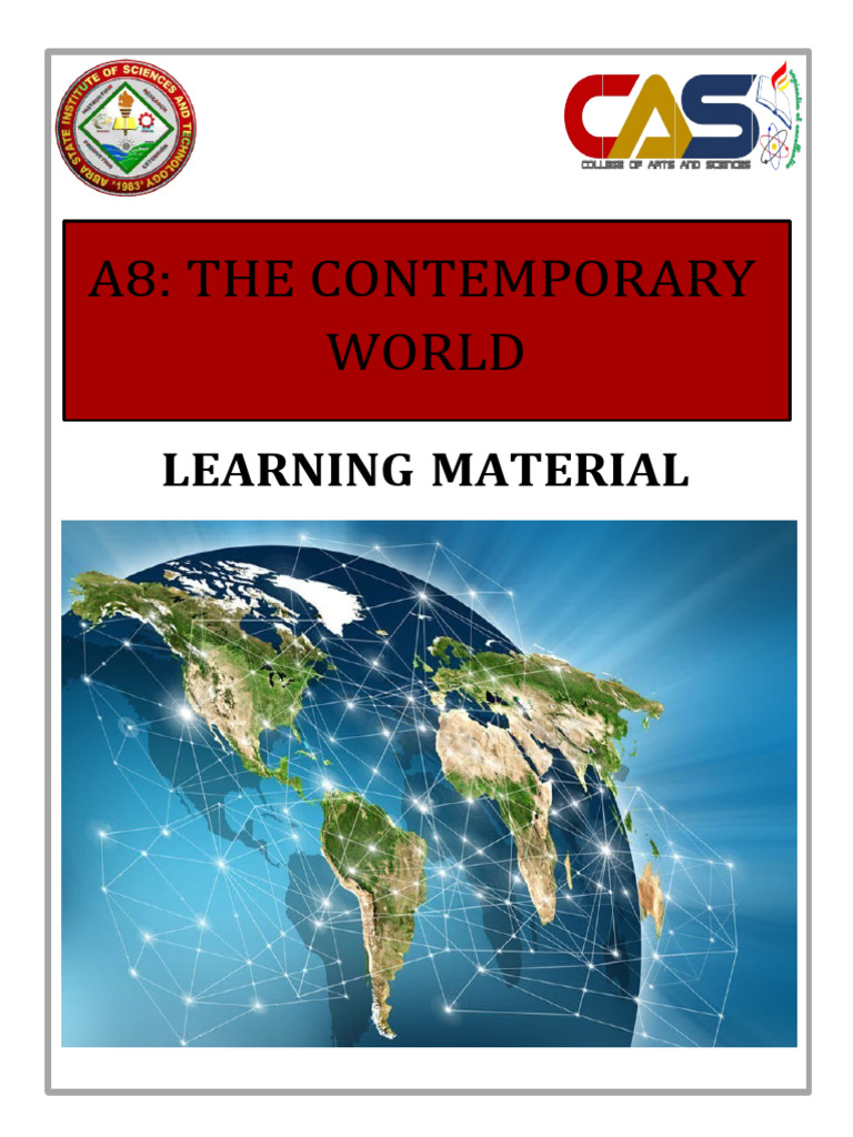 The Contemporary World Module | PDF | Globalization | Market (Economics)