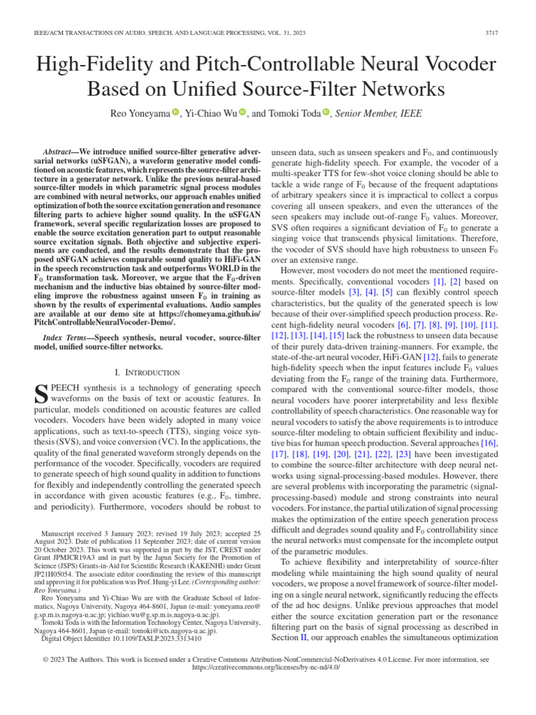 High-Fidelity_and_Pitch-Controllable_Neural_Vocoder_Based_on_Unified_Source-Filter_Networks ...