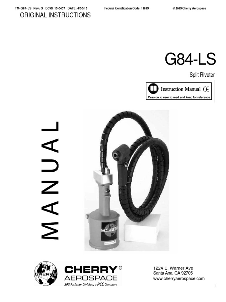 TM-G84-LS | PDF | Piston | Leak