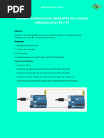 Conexión UART: TX y RX en Arduino | PDF
