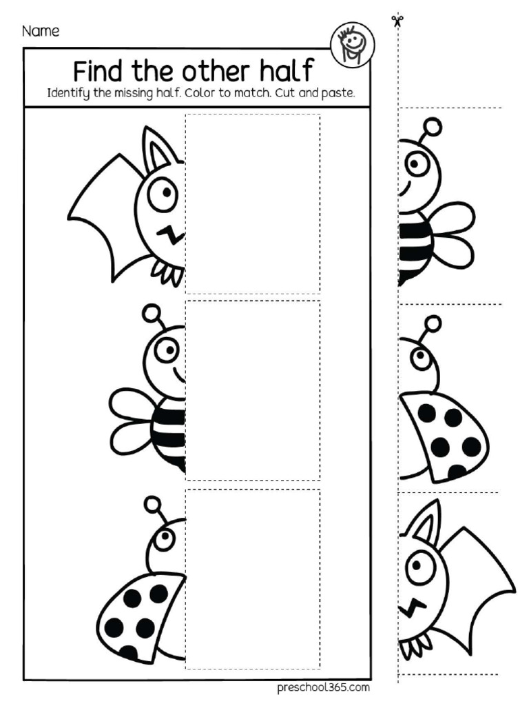 free-symmetry-worksheet-for-preschool-children | PDF