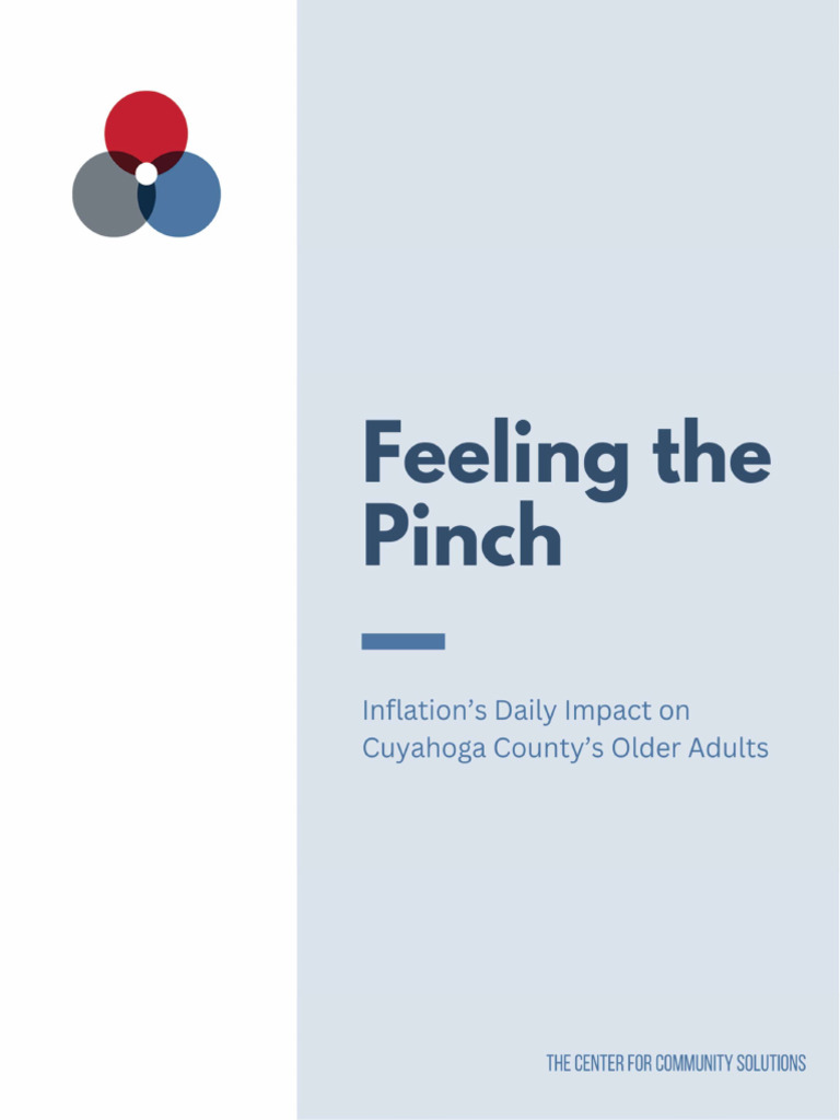Feeling the Pinch: Inflation's Daily Impact on Cuyahoga County's Older ...