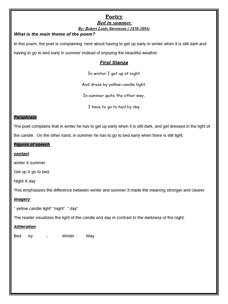 Poetry | PDF | Poetry