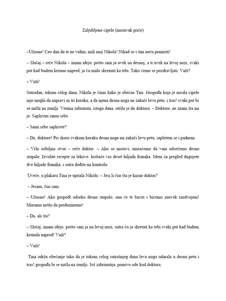 Tekstovi Za Čitanje, 21.2. | PDF