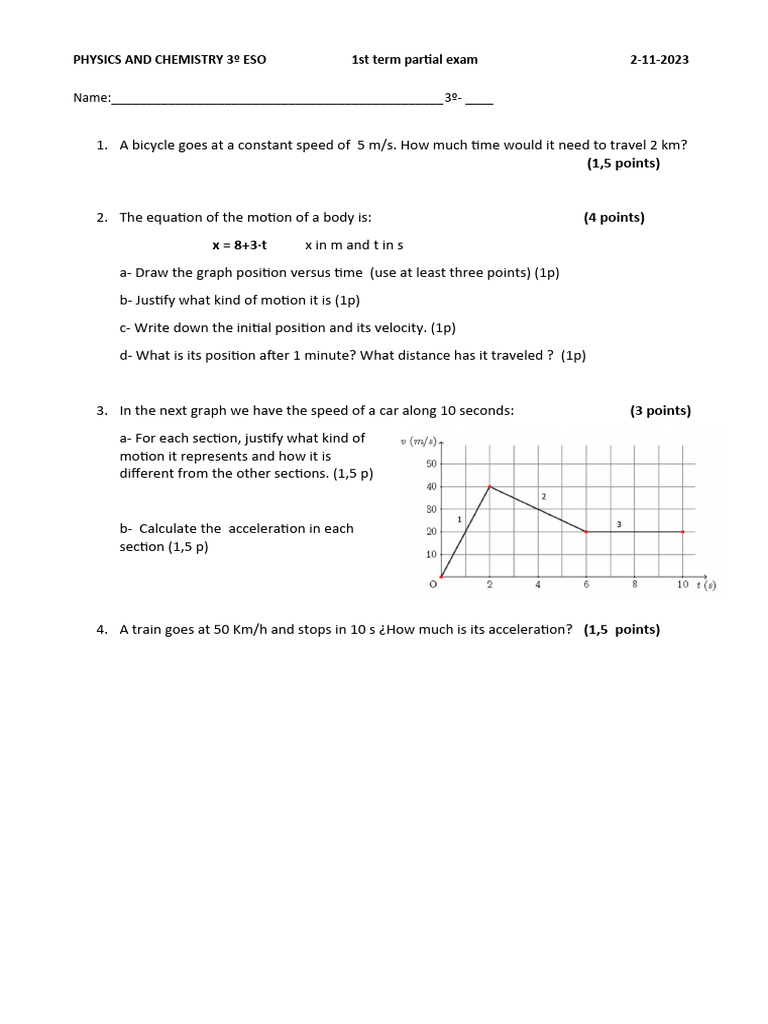 1 Ev Partial 3 Eso Ing 23-24 | PDF | Teaching Methods & Materials ...