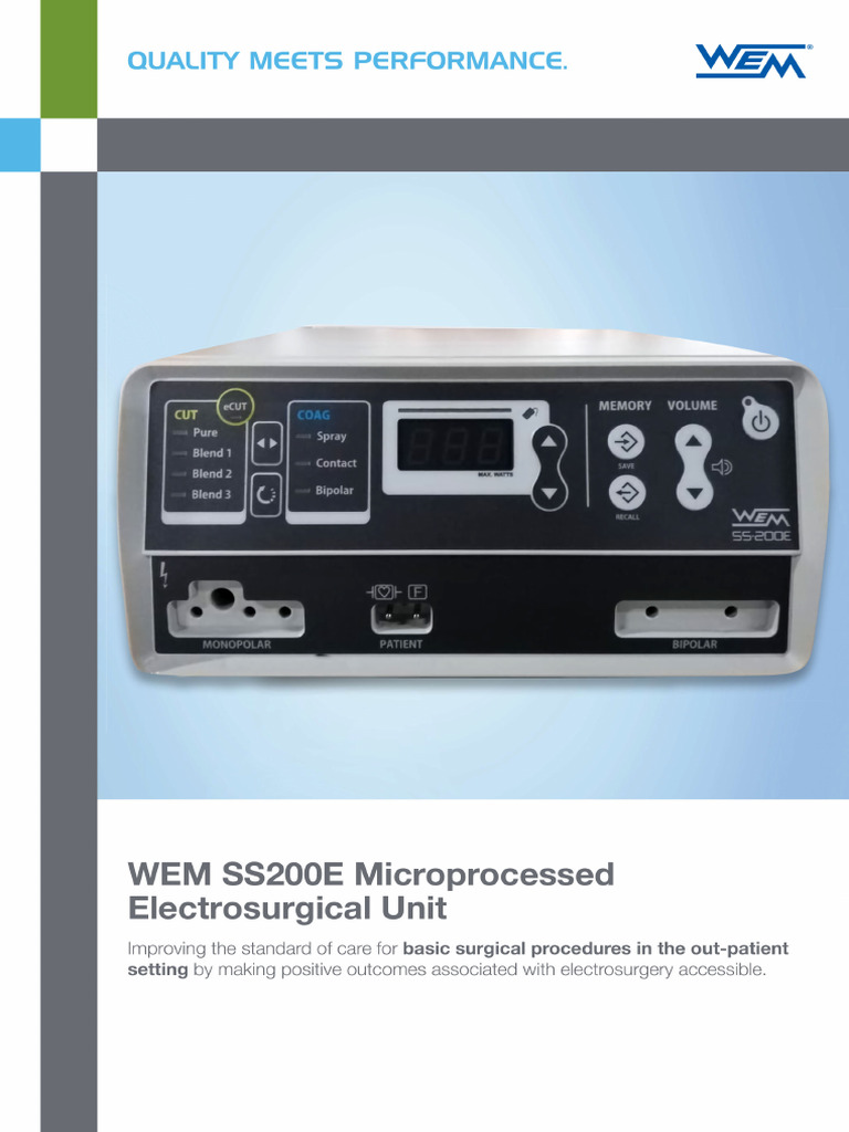 WEM SS-200E New Model | PDF