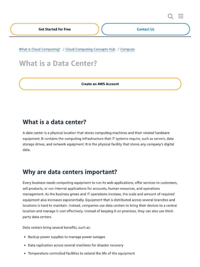 Data Center | PDF