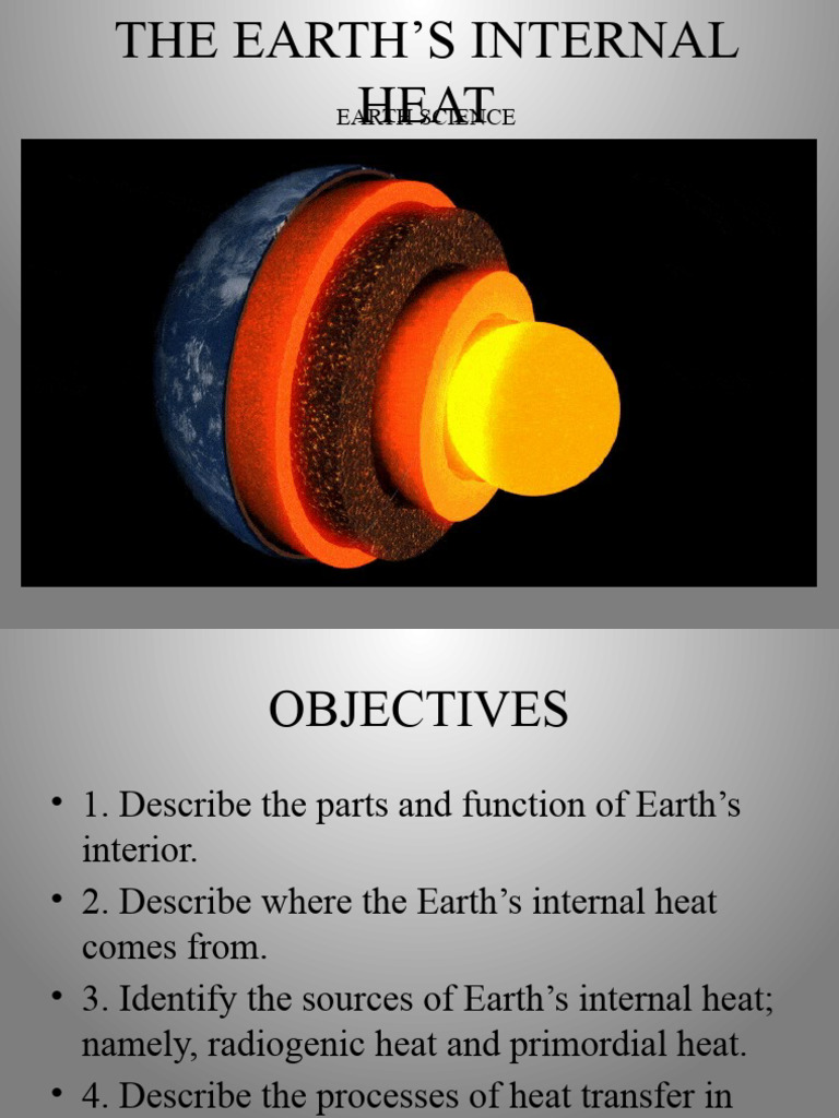 Understanding Earth's Internal Heat | PDF | Science & Mathematics