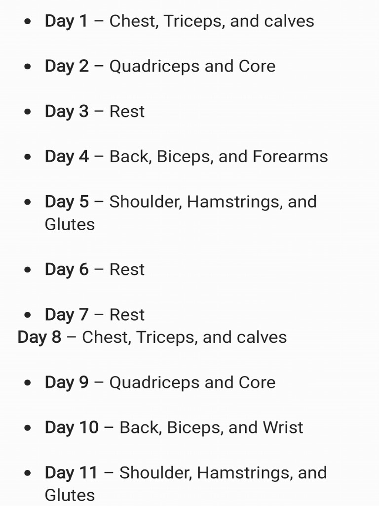 30 Day Workout Plan - 230824 - 205245 | PDF