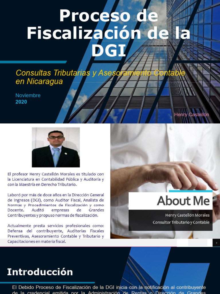 Proceso de Fiscalización de La DGI | PDF | Debido al proceso | Auditoría