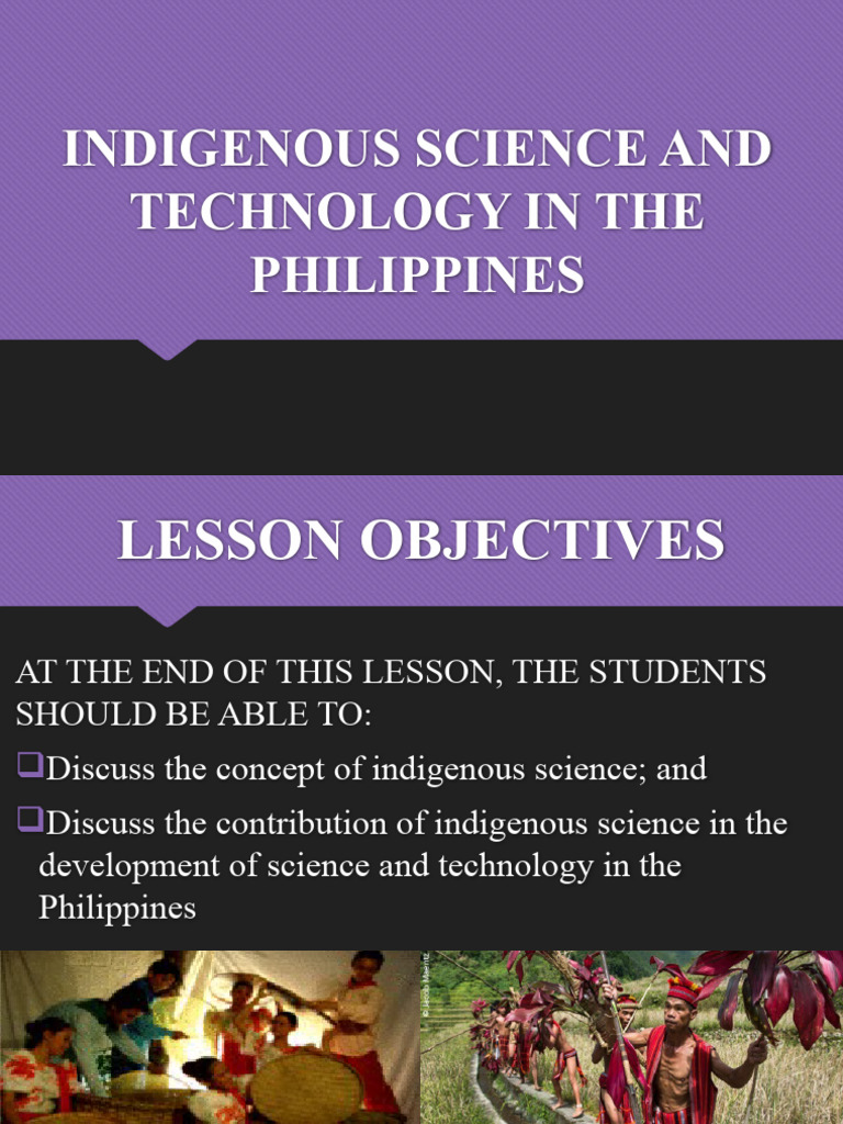 Indigenous Science and Technology in The Philippines | PDF | Science ...