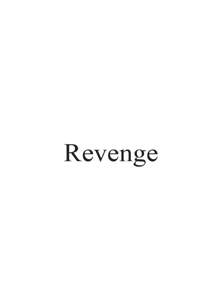 Revenge | PDF