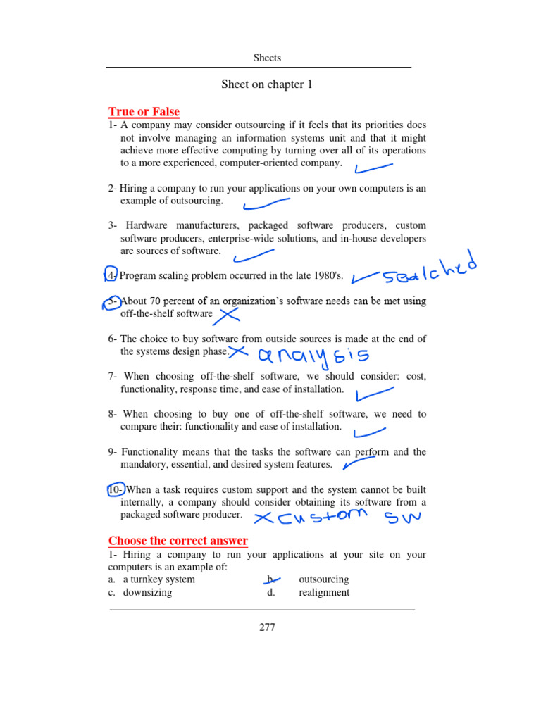 Sheet Swe Solved | PDF | Software Development Process | System
