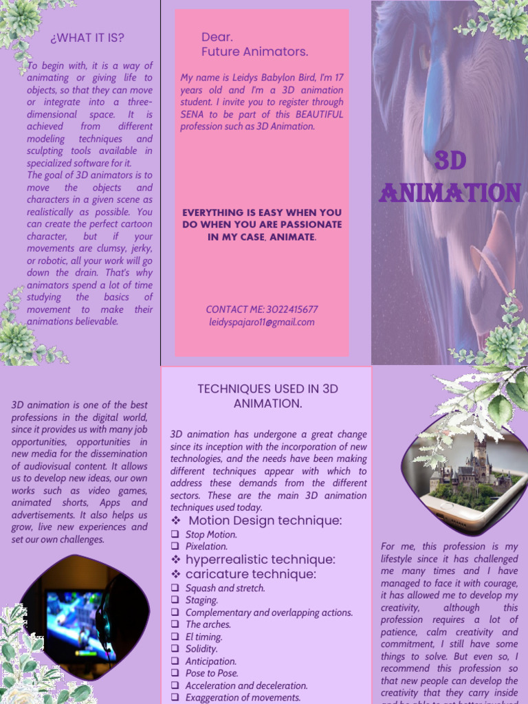 LEIDYS JOSE-BABILONIA-folletondenAnimacionn3D - 1664d68e6cd1c8c | PDF | Animation | 3 D Computer ...