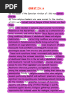 History Csec Past Paper 2 | PDF | Abolitionism | Slavery