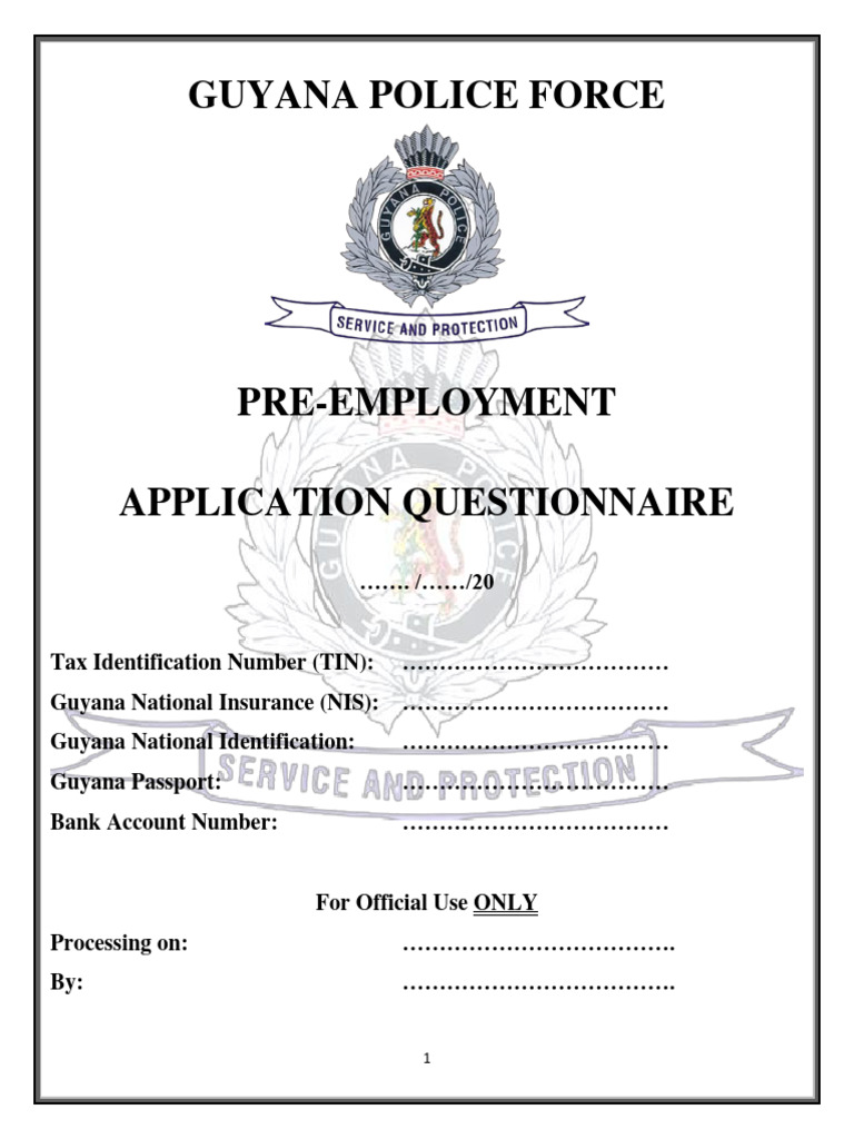 Guyana Police Force | PDF | Human Sexual Activity | Driving Under The ...