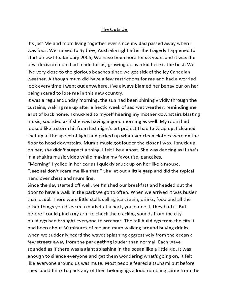 Gothic Horror Short Story | PDF