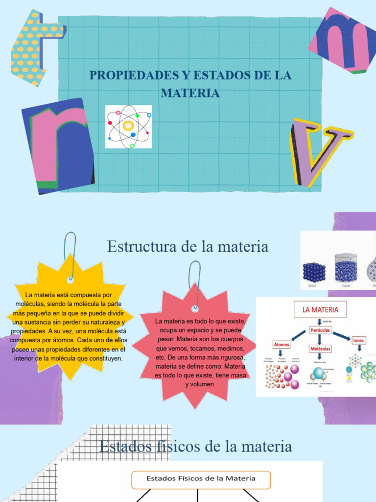 Estados de La Materia | PDF