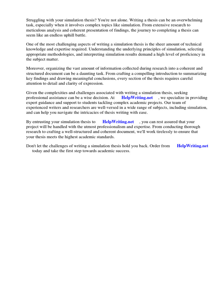 Simulation Thesis Example | PDF | Power Inverter | Simulation