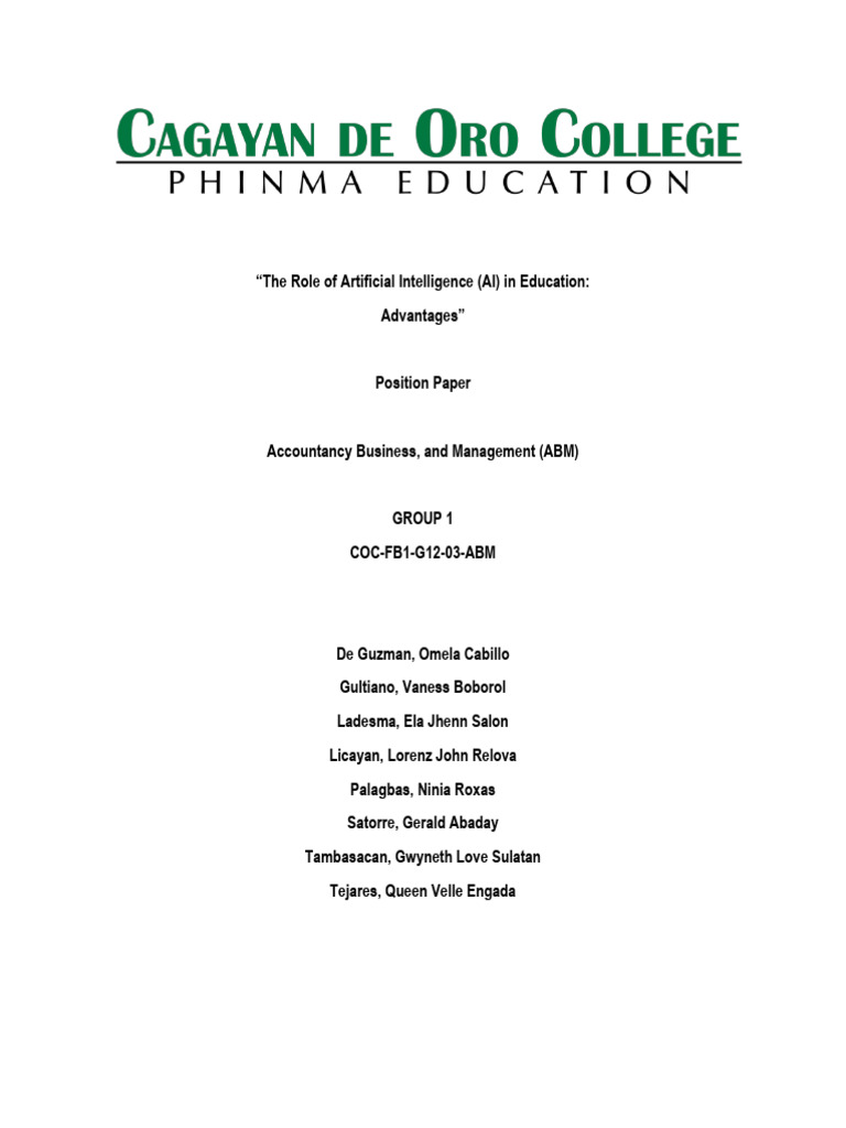 Group 1 App 002 2NDQ Major PT | PDF | Artificial Intelligence | Intelligence (AI) & Semantics