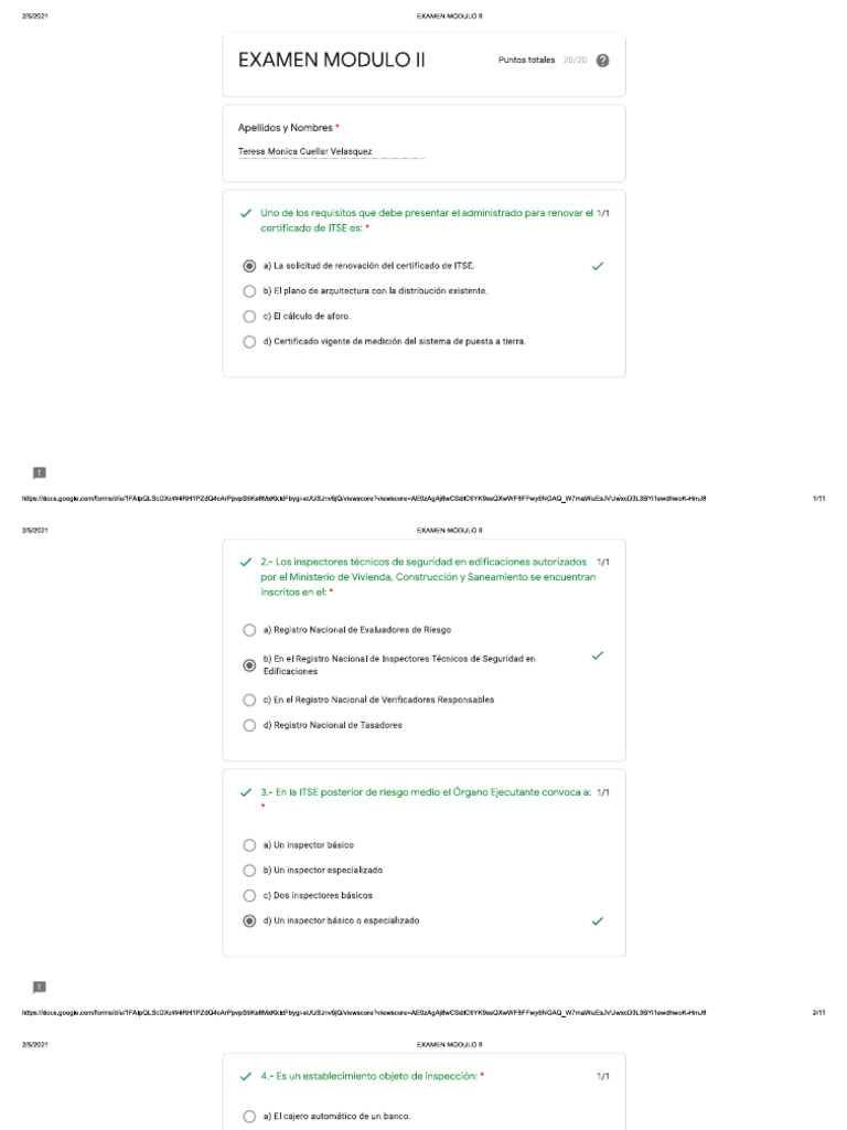 Examen Modulo II | PDF