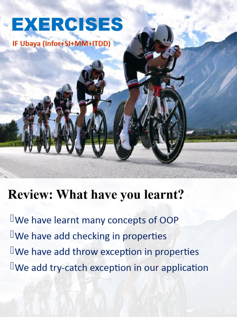 OOP - 2122Genap-2b-Exercises-Creating Class N Exception Handling | PDF ... OOP - 2122Genap-2b-Exercises-Creating Class N Exception Handling | PDF ...