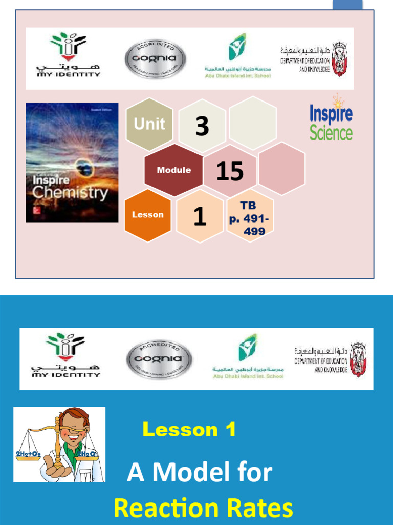 Gr.11, Unit 3, Mod 15, L1, Reaction Rates | PDF | Reaction Rate ...