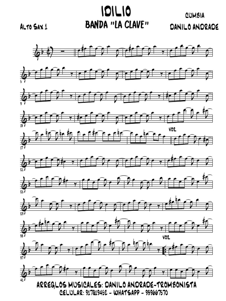 Idilio Cumbia Danilo Andrade | PDF