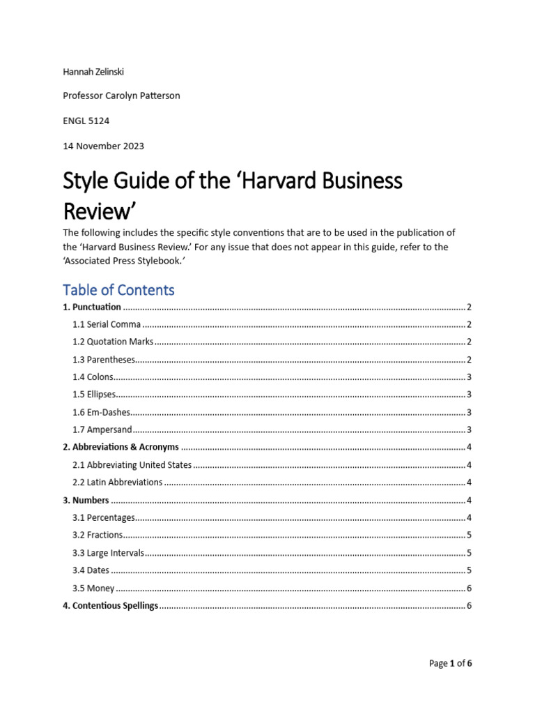 Zelinski Styleguide | PDF | Comma | Ellipsis