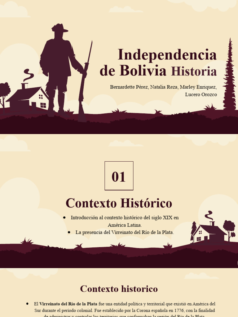 Historia de la Independencia de Bolivia | PDF | Bolivia | América del Sur