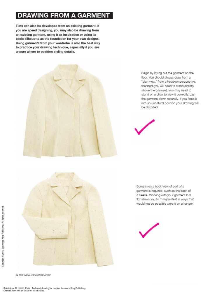 Flats Technical Drawing For Fashion - (Part One Technical Fashion ...