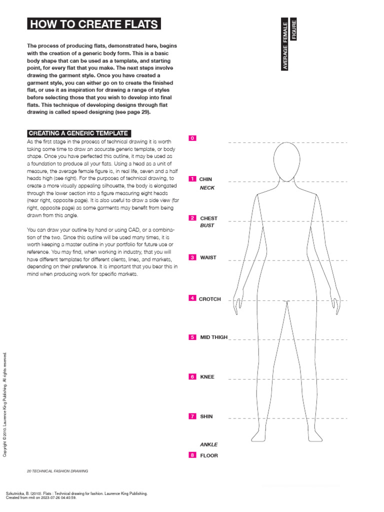 Flats Technical Drawing For Fashion - (Part One Technical Fashion ...