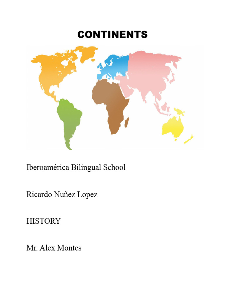Lista de Países por Continente | PDF