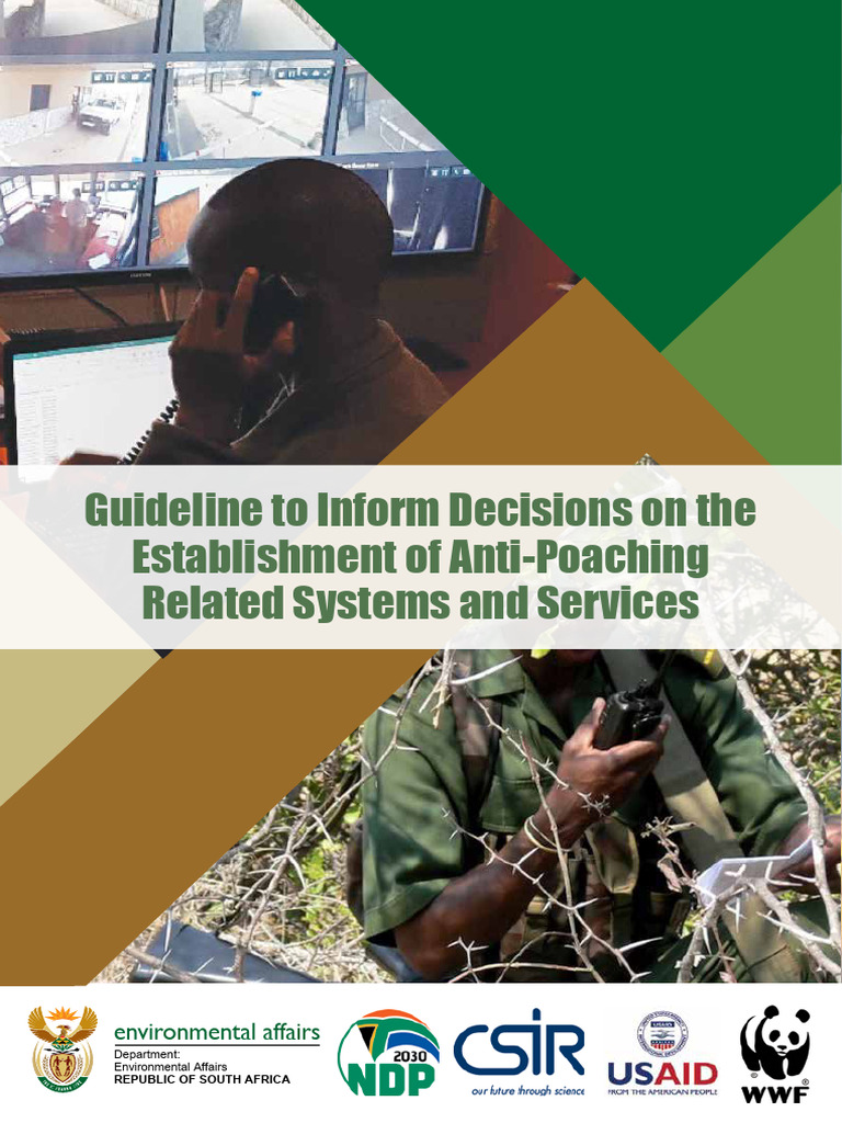 Anti Poaching U Guideline E-Version Final | PDF | Poaching | Crime ...