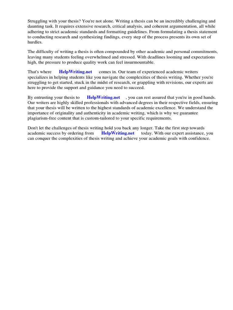 Thesis Header Word | Download Free PDF | Thesis | Written Communication