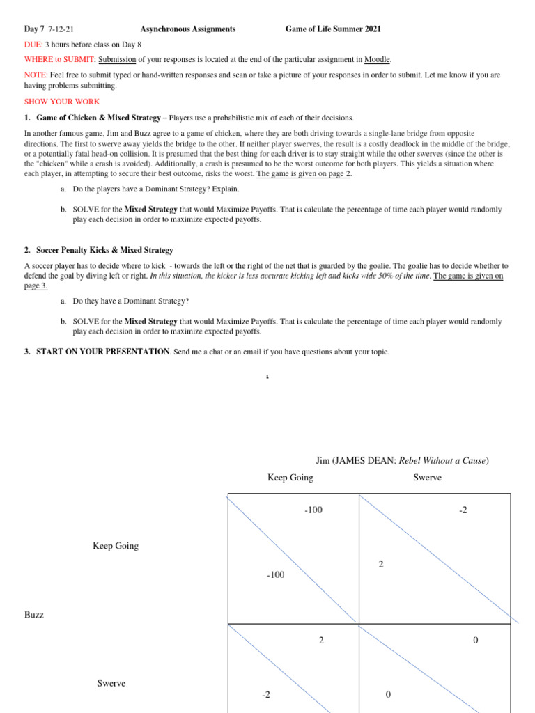 Day 7 Asynchronous Asn | PDF | Gaming | Mathematical And Quantitative ... Day 7 Asynchronous Asn | PDF | Gaming | Mathematical And Quantitative ...