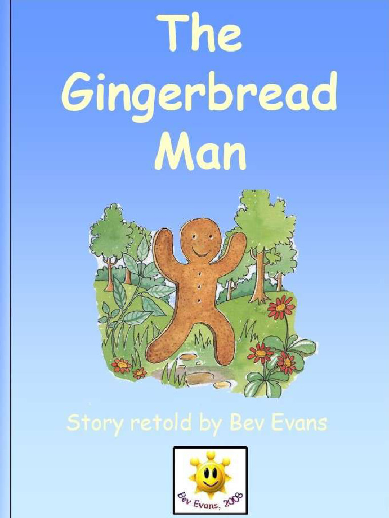 Gingerbread Man Story Book - Page 0001 | PDF