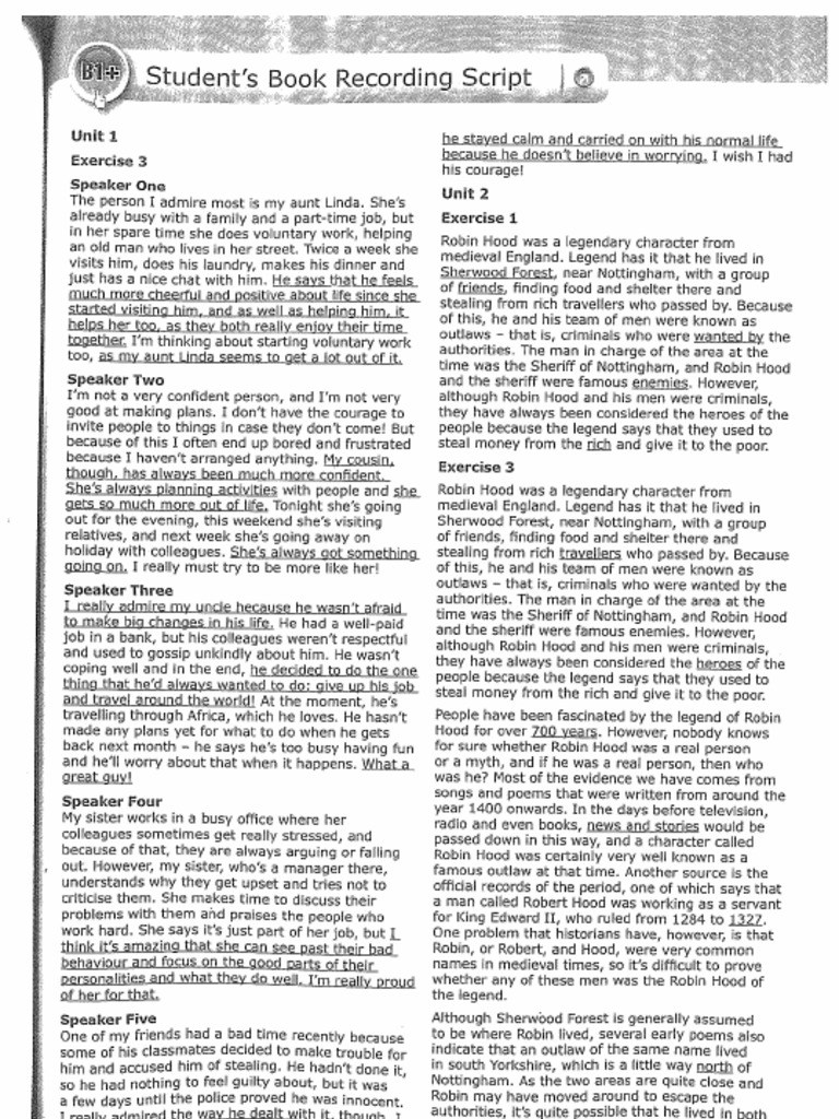 @download Tapescript | PDF