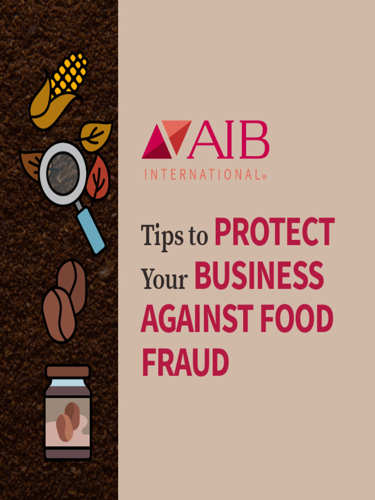 Food Fraud Tips - AIB | PDF