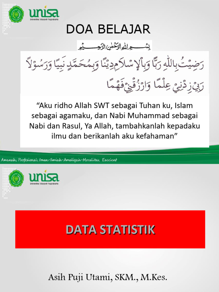 Jenis Data, Skala Ukur, Pengumpulan Data (TM-2) | PDF | Karier ...